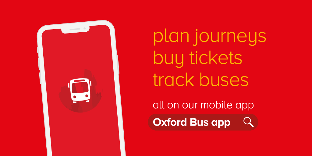 The Oxford Bus app - Oxford Bus Company and Thames Travel