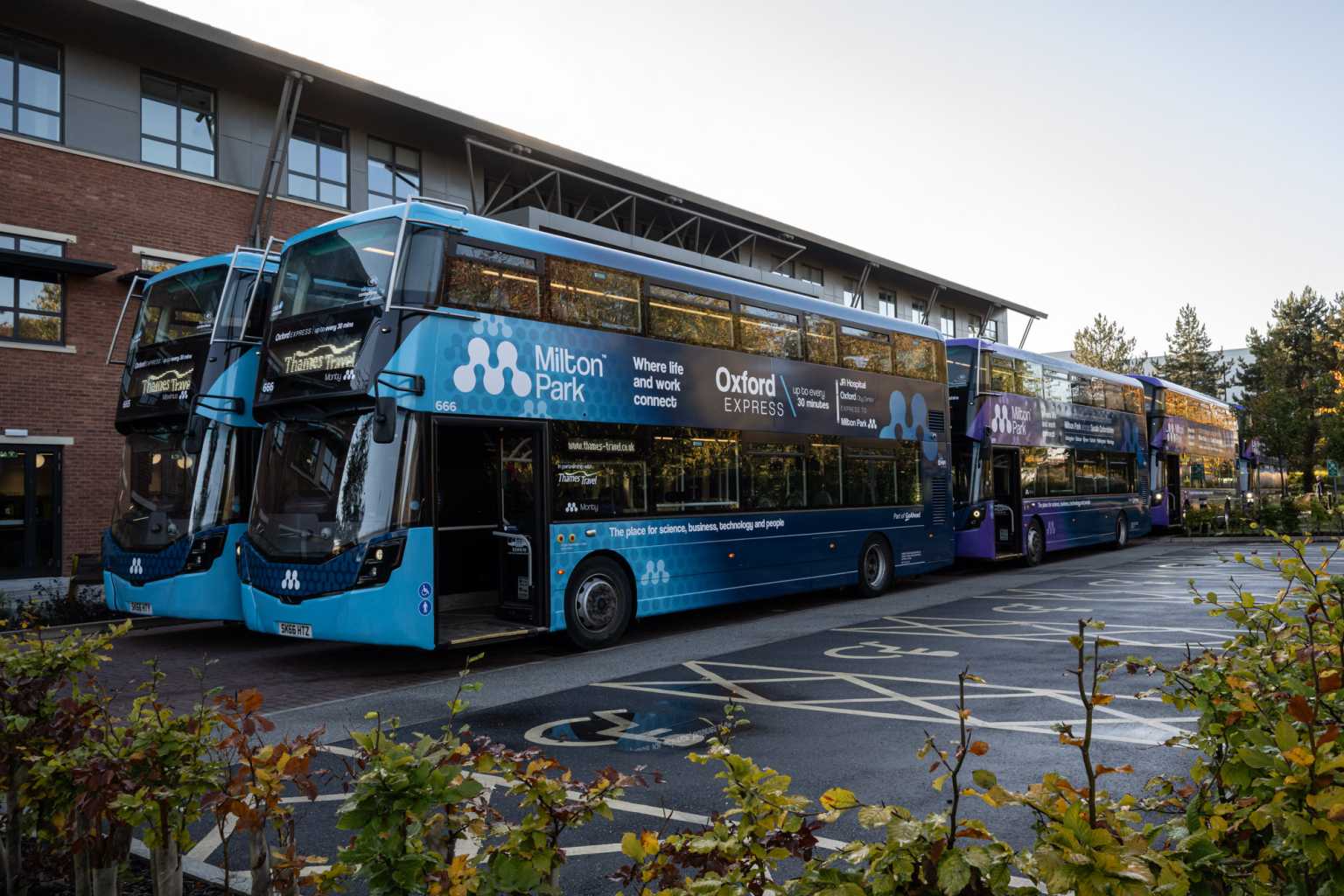 New fleet of Milton Park-branded buses to improve commutes across ...