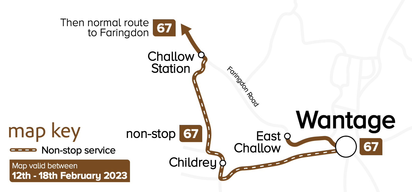 East Challow Road Closure - 12th to 18th February 2023 - Oxford Bus ...