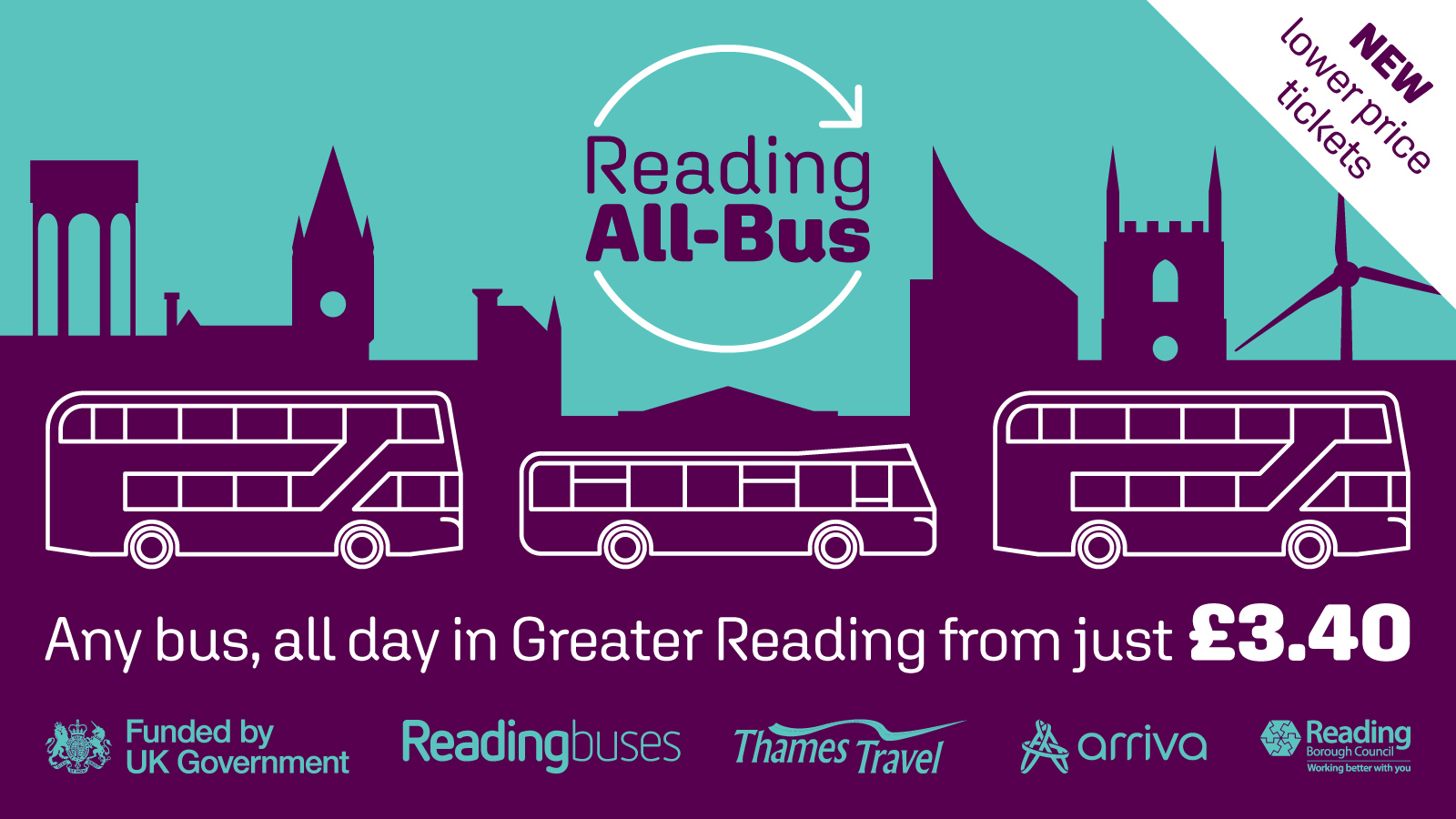 Reading All-Bus - Oxford Bus Company and Thames Travel