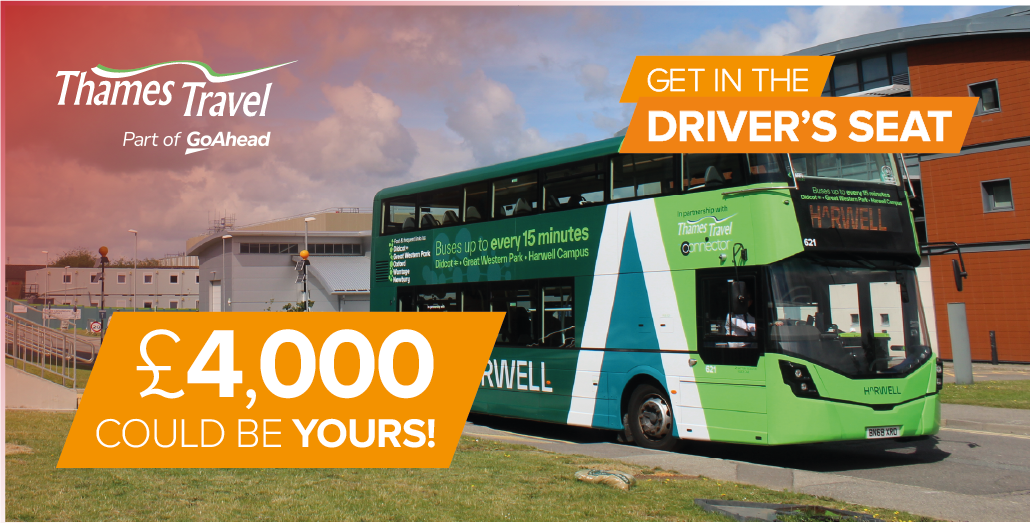 £4,000 joining bonus for PCV drivers - Thames Travel - Oxford Bus ...